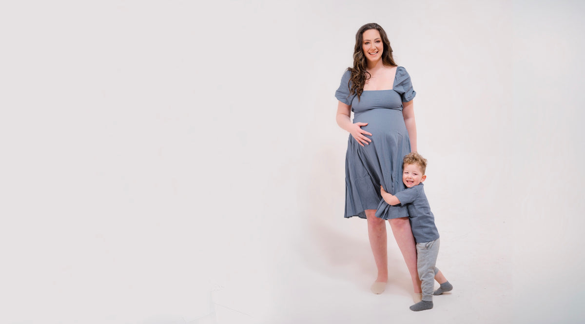 Stylish, comfortable birth gowns, bump-friendly maternity clothes – Lila