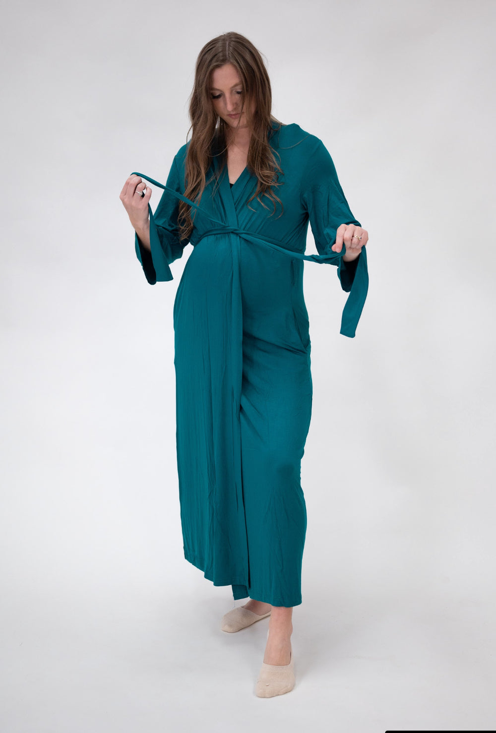 Robes in Deep Teal – Lila